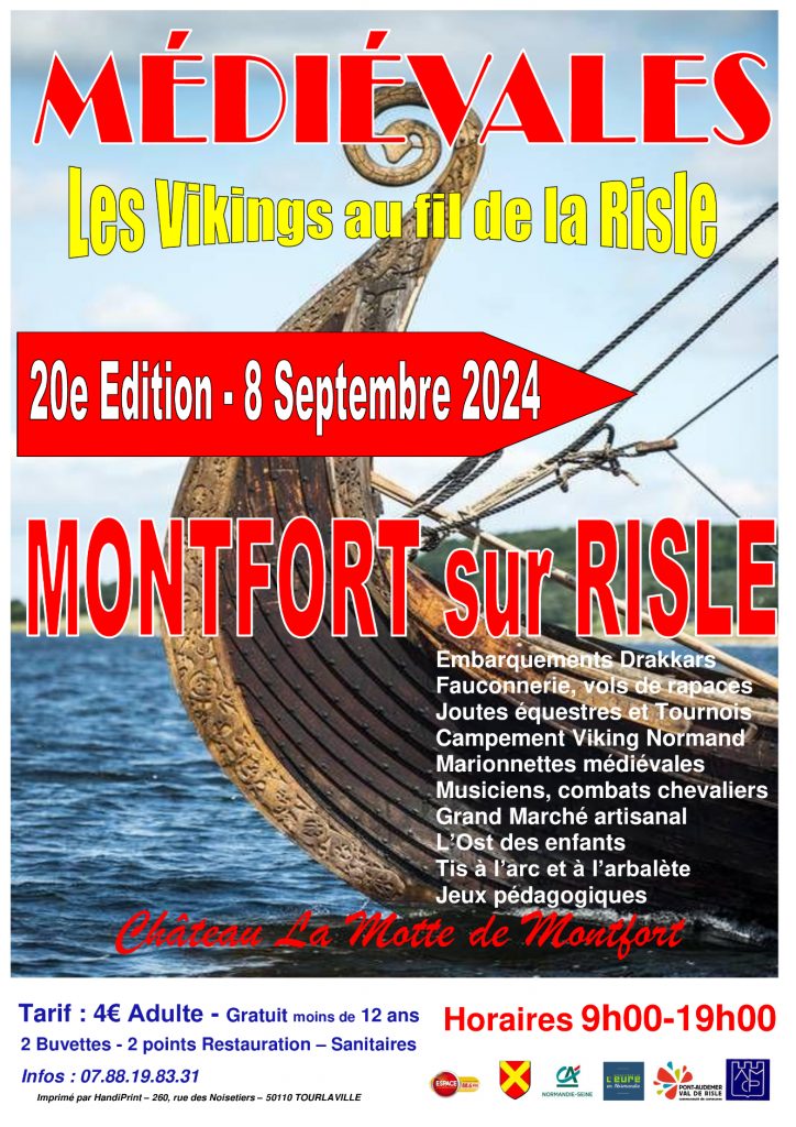 20ème édition des Médiévales de Montfort-sur-Risle - Tourisme Pont ...