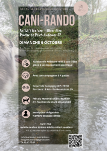 Cani Rando à Campigny - Tourisme Pont-Audemer Val de Risle